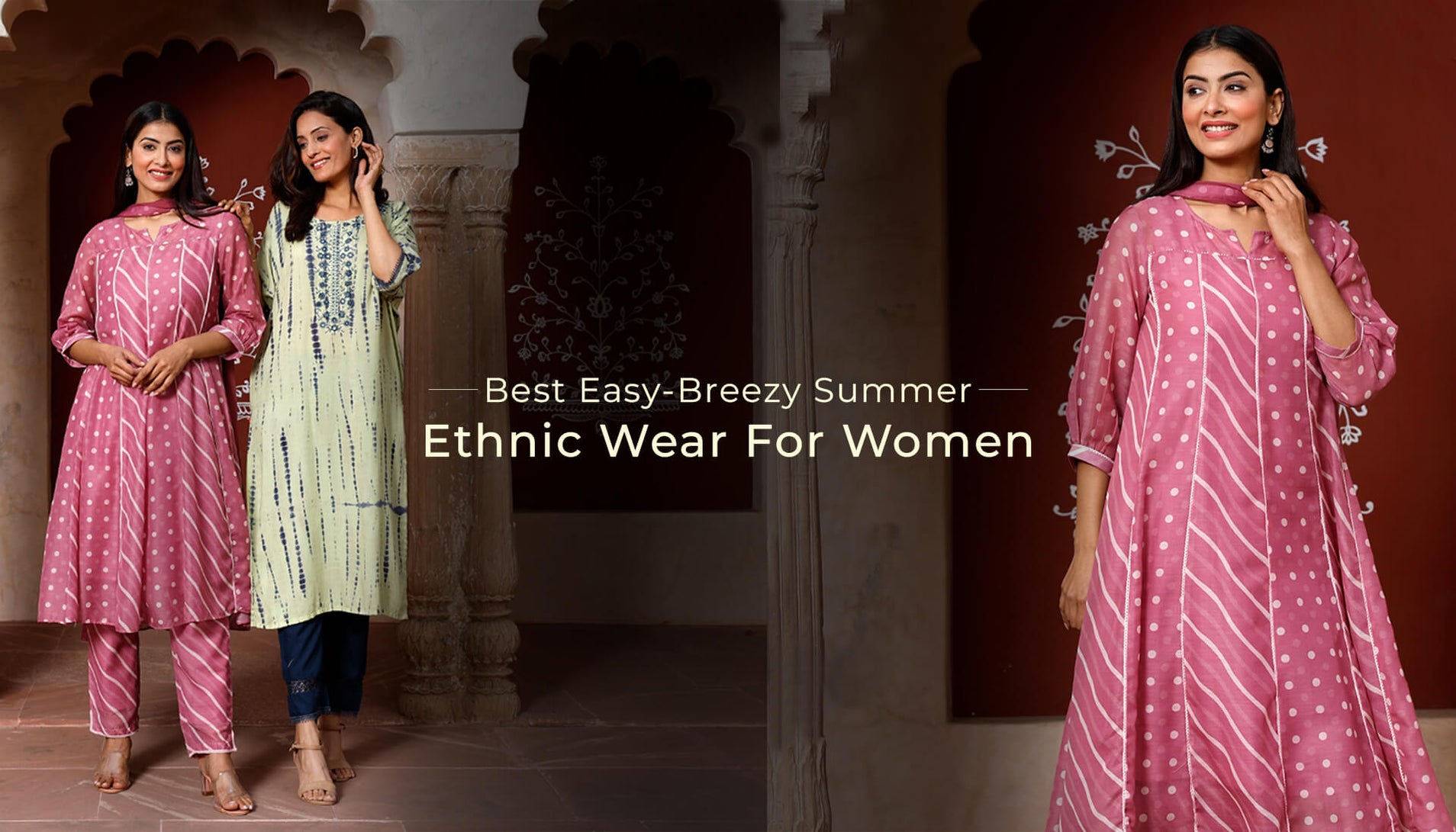 Best Summer Ethnic Wear, Trendy Ethnic Sets at SHREE