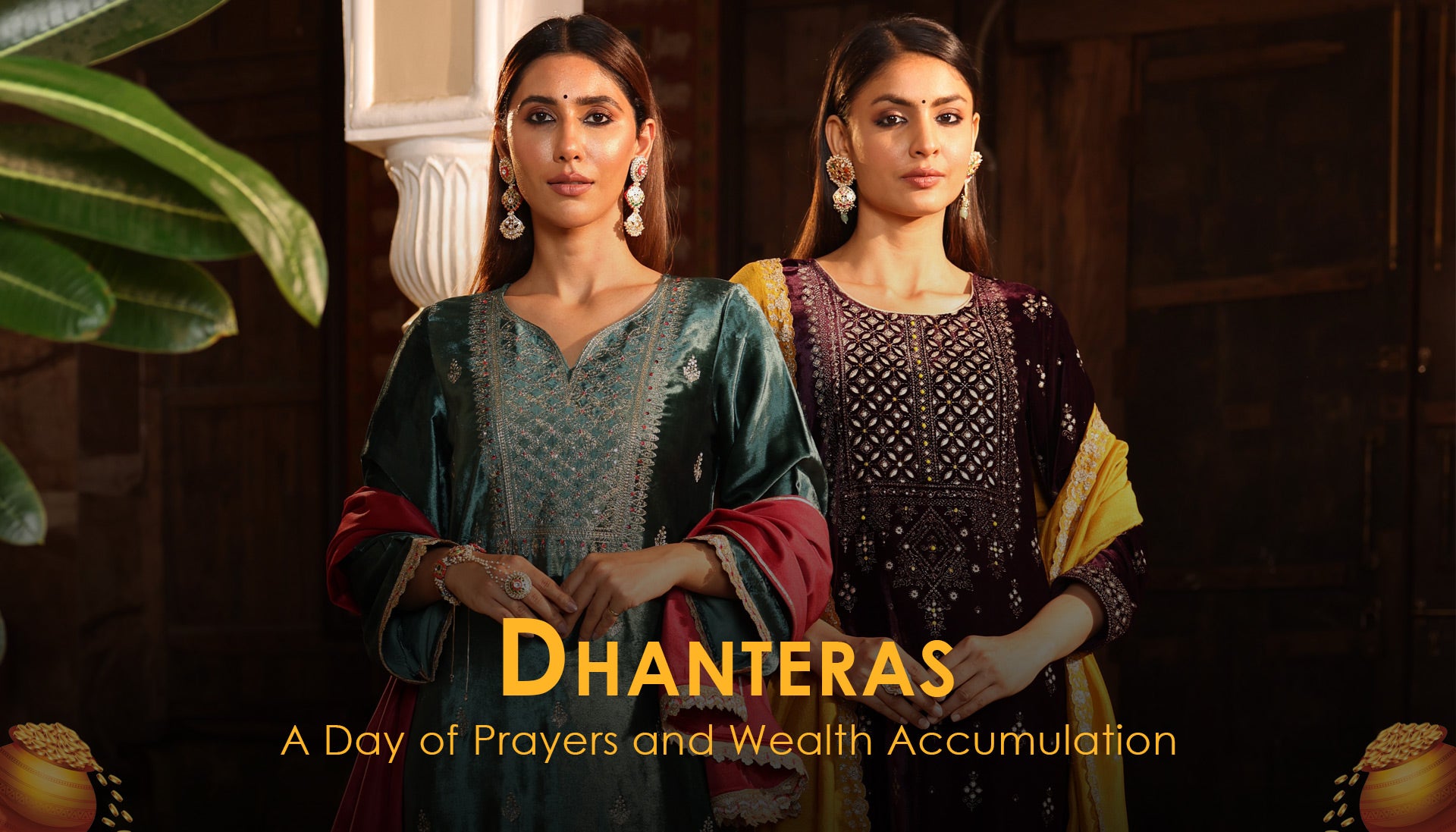 Dhanteras 2023, Get Dhanteras Ethnic Wear Collection at SHREE