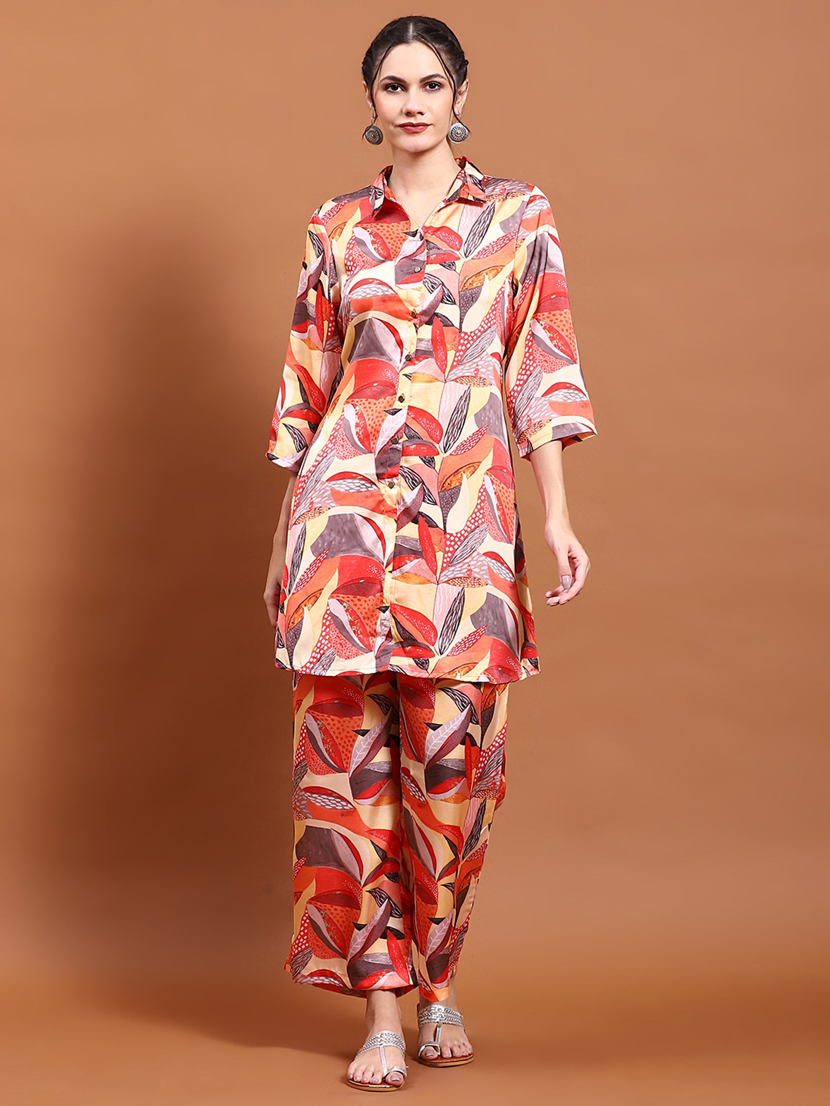 Red Multi Dresses for Women, Party Wear Dresses for Girls